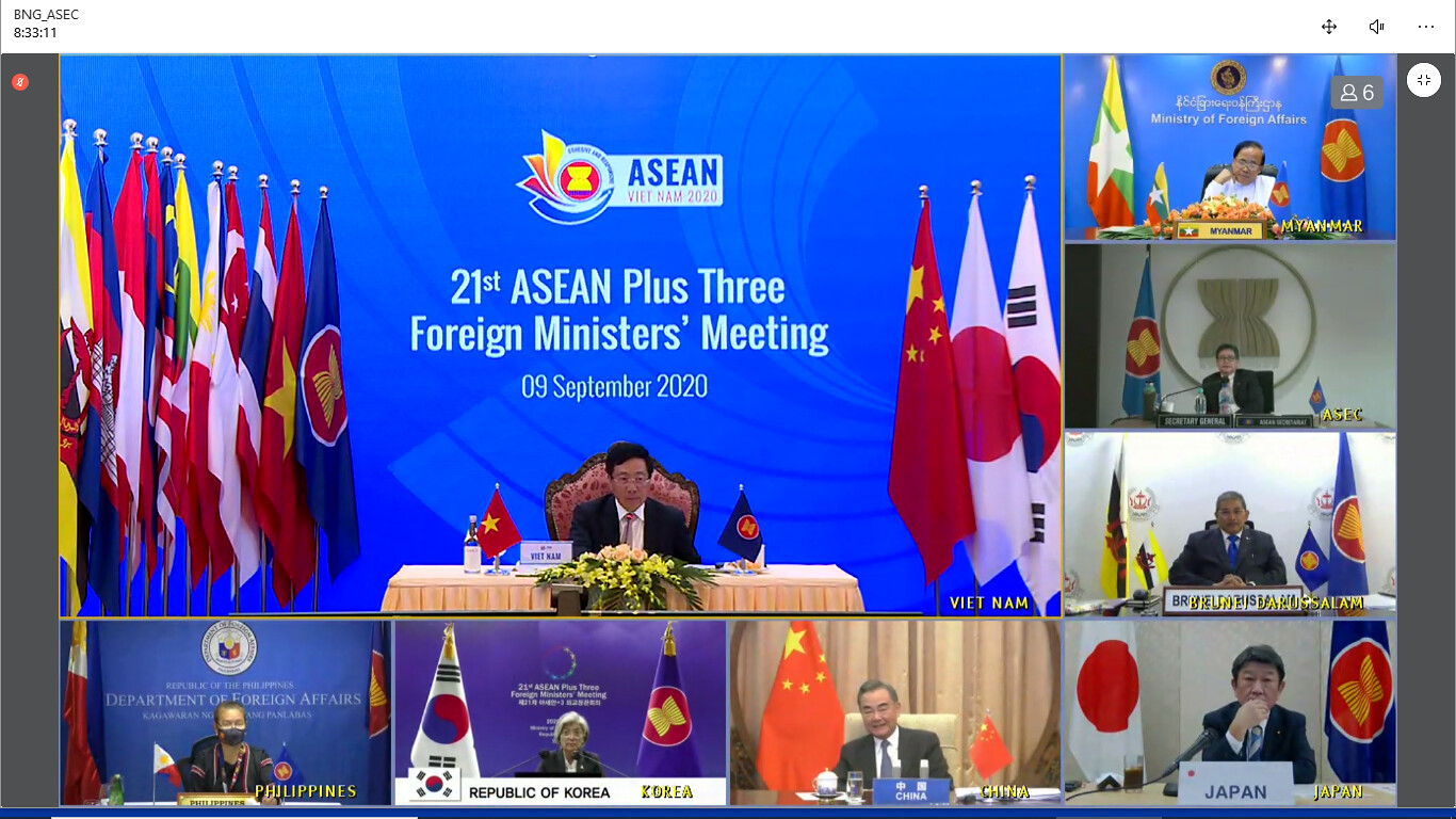 Apt Chairmans Statement Of The 21st Asean Plus Three Foreign