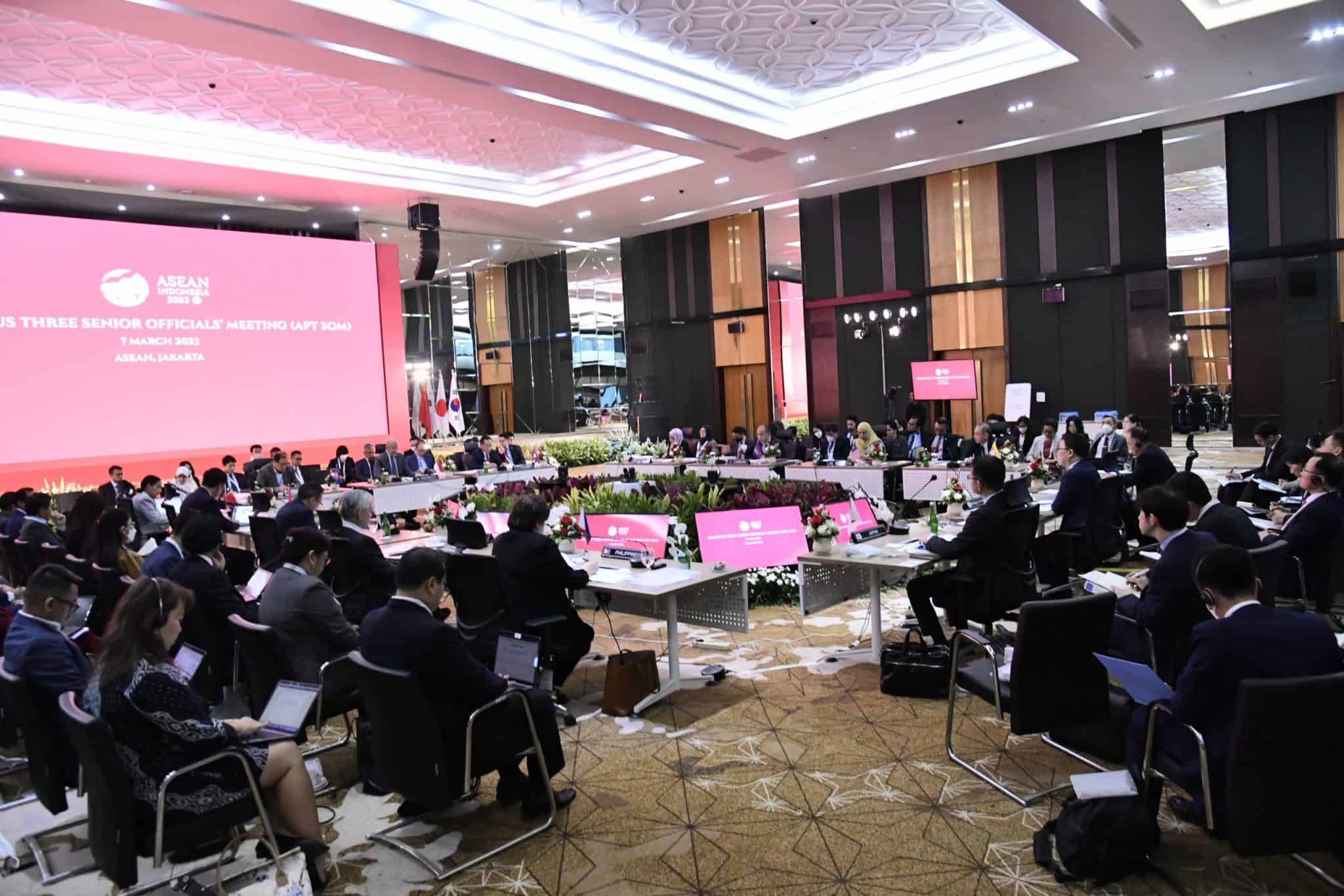 APT ASEAN Plus Three Senior Officials’ Meeting convenes - ASEAN Plus Three